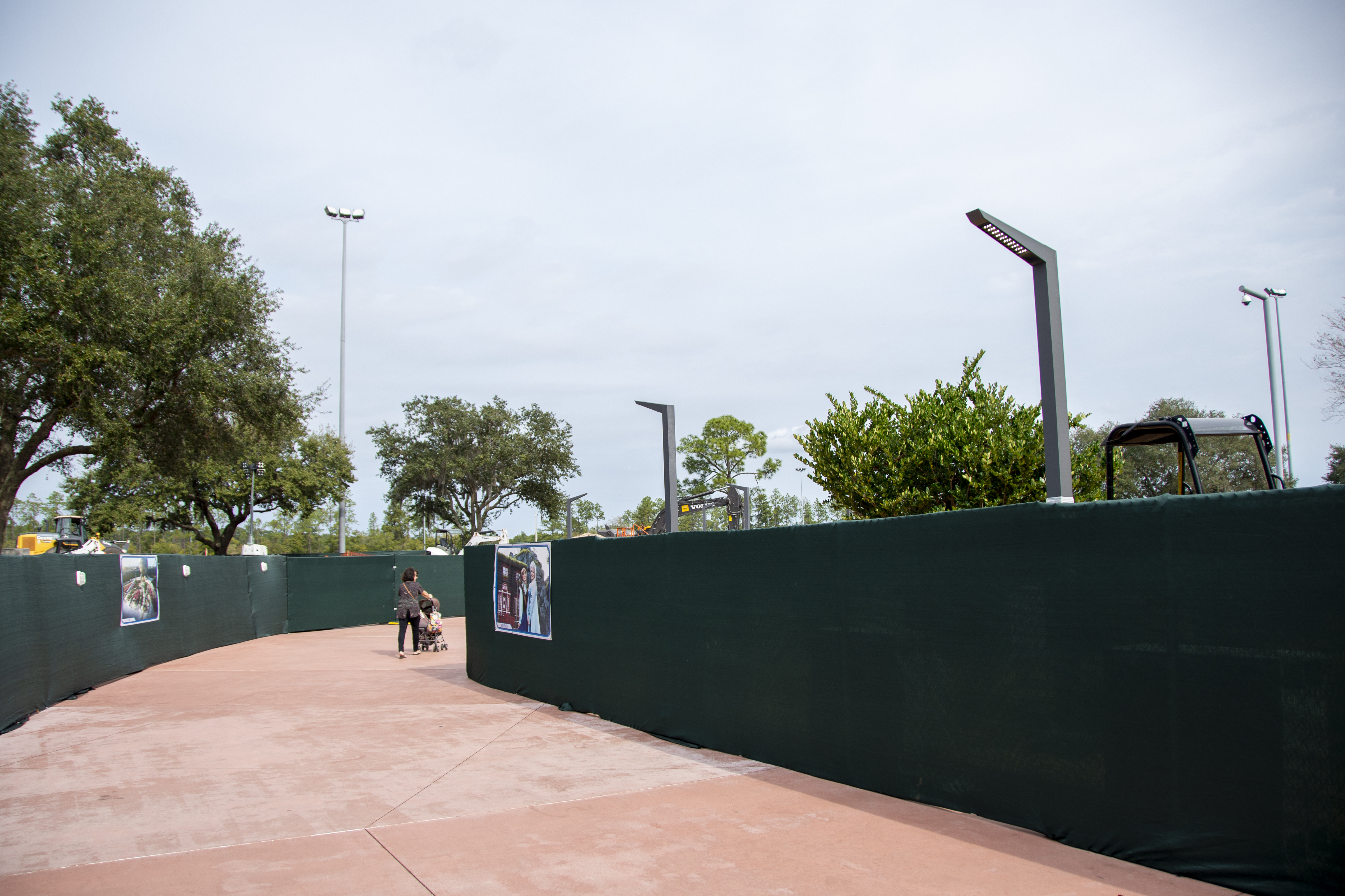 PHOTOS: Landscaping Added, Fountain Work Continues as EPCOT Entrance ...