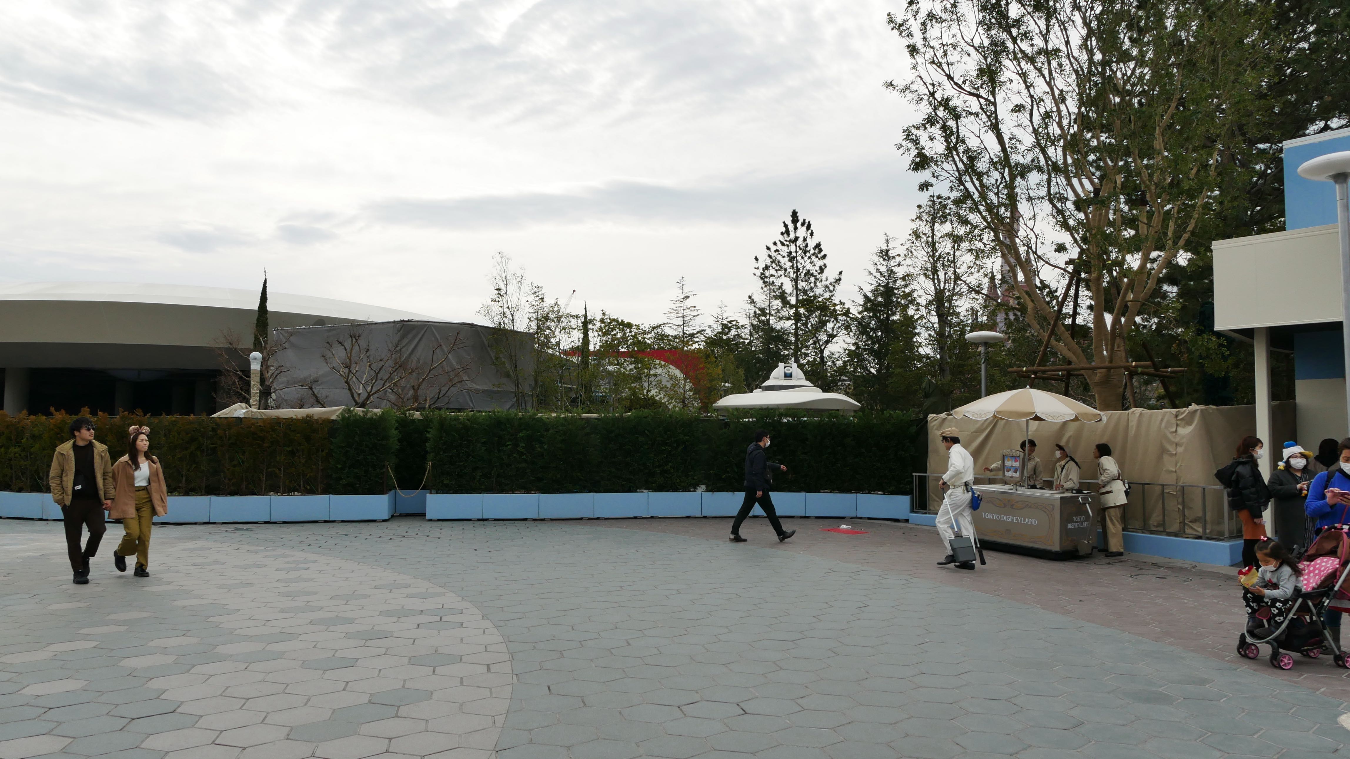 PHOTOS: Belle's Village Path Closed, Tomorrowland Path Reopened at ...