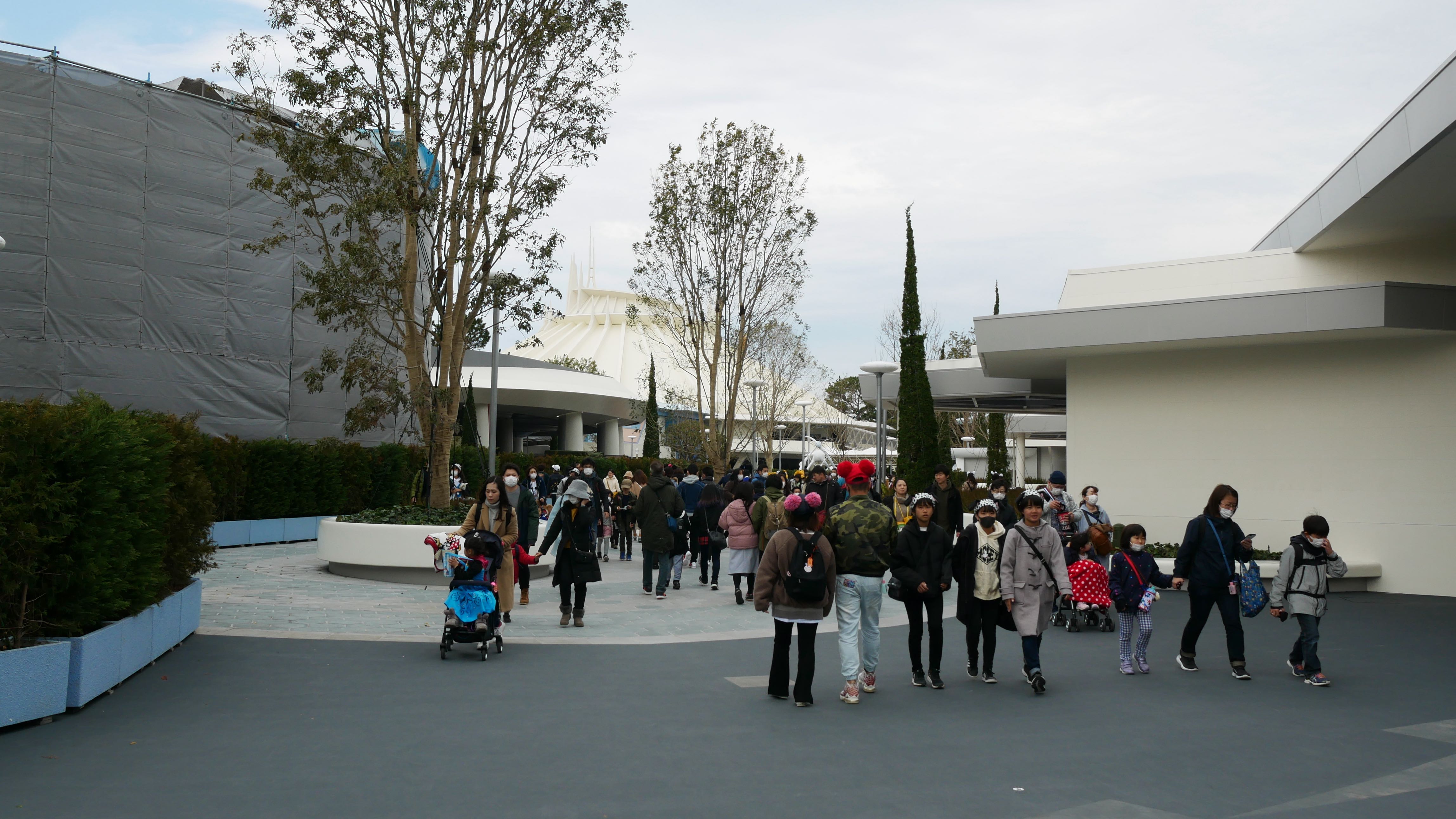 PHOTOS: Belle's Village Path Closed, Tomorrowland Path Reopened at ...