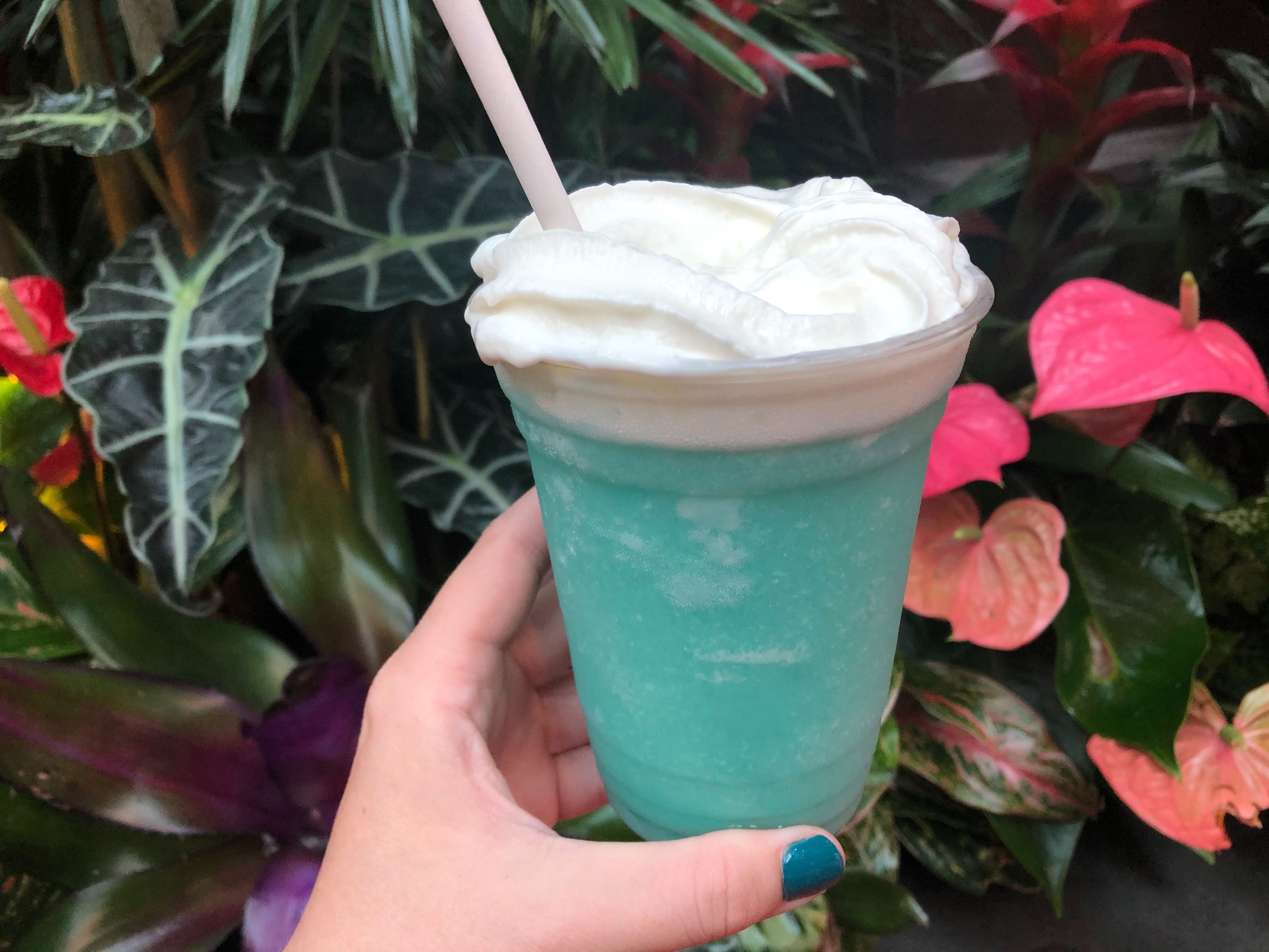 REVIEW: Taste the Tropics with the New Blue Ocean Colada at Disney's ...