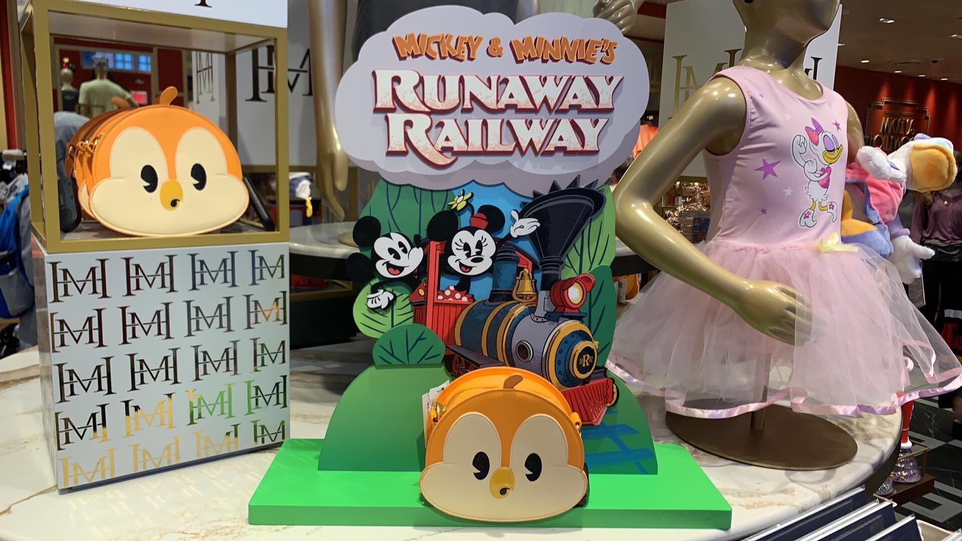 PHOTOS: New Mickey & Minnie's Runaway Railway Chuuby Bird Purse by ...