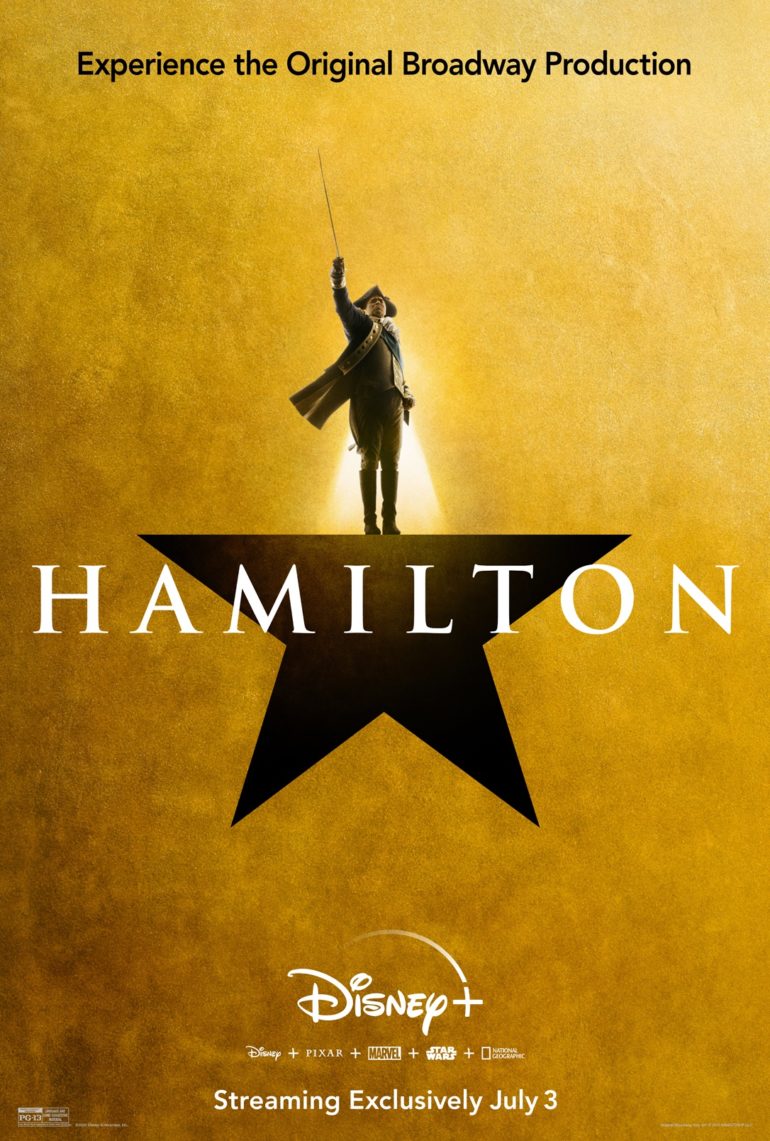 New Movie Posters For Hamilton Shared Ahead Of Disney Release