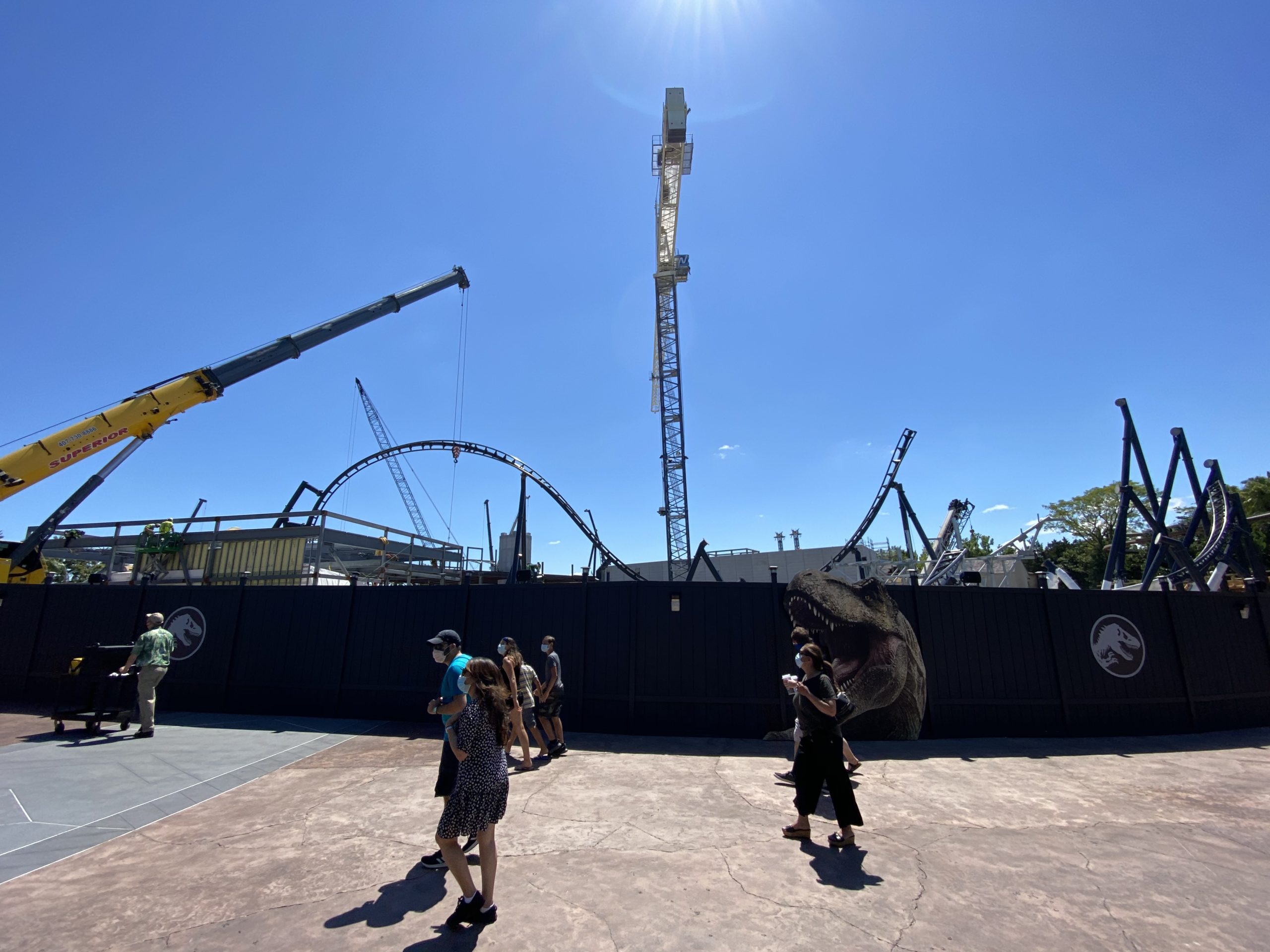 PHOTOS: Inversion Loop Evolves as Additional Track is Installed for ...